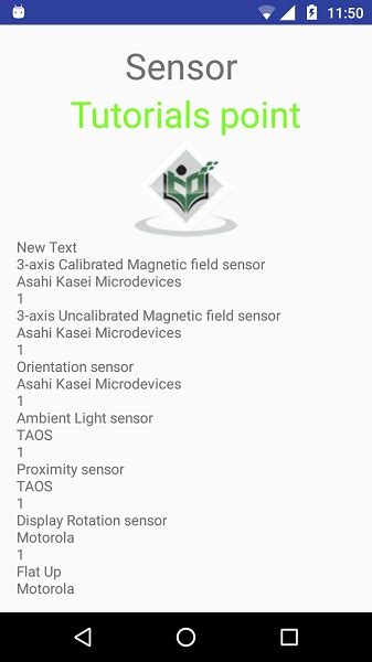 android 传感器