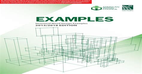Pdf Nds Structural Wood Design Examples 2015 2018 Edition€¦ · 1 2a Simply Supported Beam