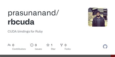 Anyone Interested In Ruby Bindings For Cuda Seems Like A Pretty