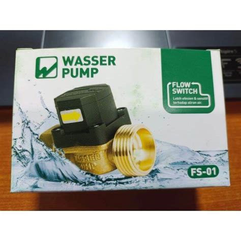 Flow Switch Otomatis Pompa Pendorong Wasser Fs 01 Lazada Indonesia