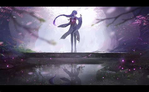 Raiden Shogun Genshin Impact Image 3436215 Zerochan Anime Image Board