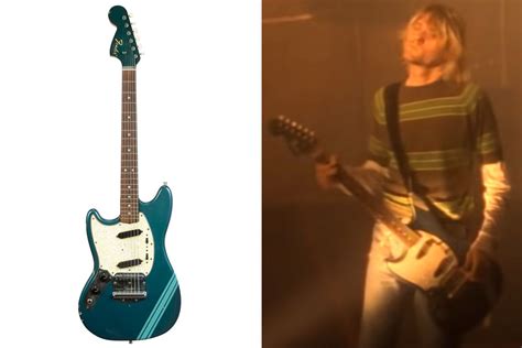 Kurt Cobains Guitar From Smells Like Teen Spirit Music Video Up For
