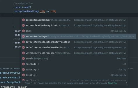 [springsecurity] Exceptionhandlingconfigurer