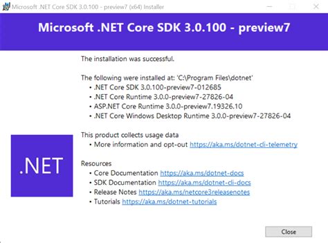 Installer Upgrading To Latest Preview Sdk From Previous Preview