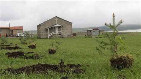 გამწვანების აქცია ფოკაში წმ ნინოს სახელობის მამათა მონასტრის მიმდებარე ტეროტორიაზე Youtube