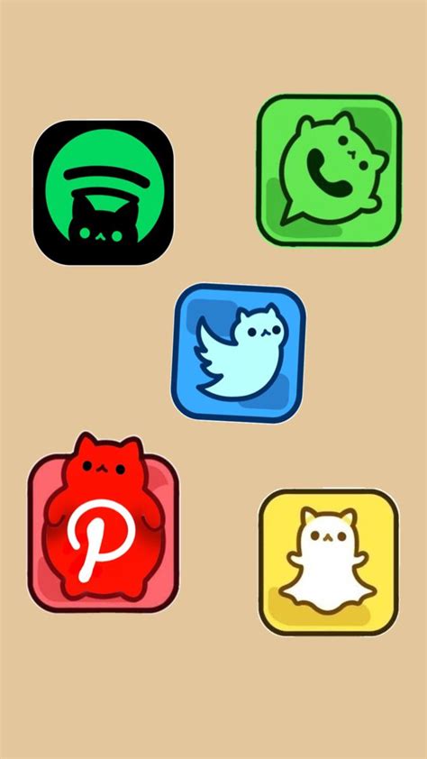 Cat Apps Cute Easy Drawings Cute Stickers Disney Fan Art