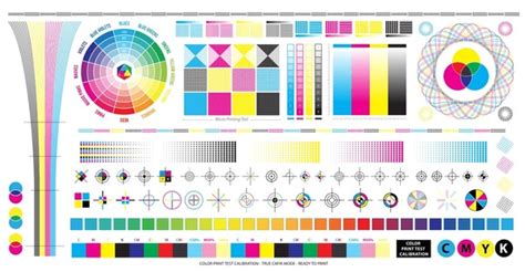 3 Hundred Color Separation Offset Printing Royalty Free Images Stock