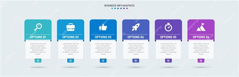 Infochart가 포함된 타임라인 인포그래픽 비즈니스 프로세스에 대한 6가지 특수 기능이 포함된 현대적인 프리젠테이션 템플릿