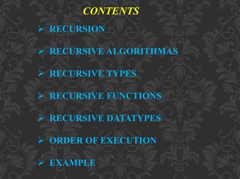 Recursionadvanced Data Structure Pptx Programming Languages