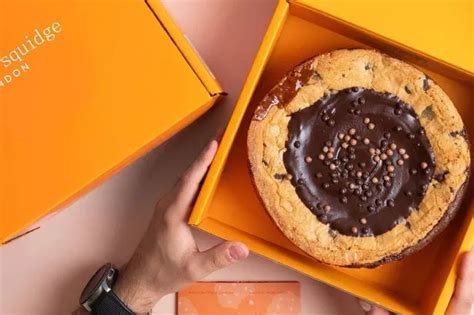 Surprise Dad With Cutter And Squidges Massive One Kilo Cookie Pie This