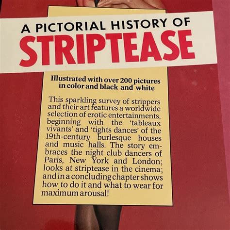 Pictorial History Of Striptease 100 Years Of Undressing To Music Very