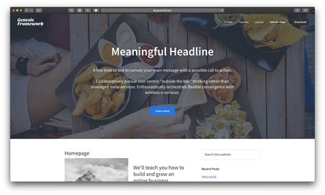 Home Hero Overlay With Shrinking Site Header In Genesis Sridhar Katakam