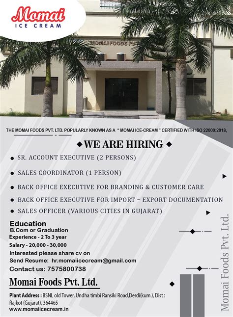 Md Bhavesh Khatra On Linkedin We Are Hiring For New Job Post