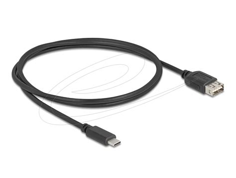 Delock Products 81536 Delock Usb 2 0 Cable Usb Type C™ Male To Easy Usb Type A Female 1 M