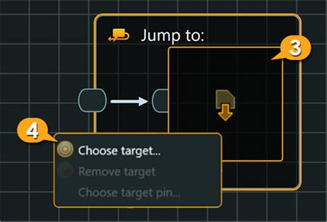 Articy Help Center Jumps