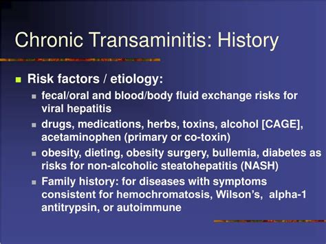 Ppt Chronic Transaminitis Powerpoint Presentation Free Download Id 4397456
