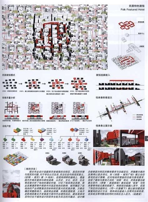 建筑学优秀作业a 排版 建筑学手绘作业排版 建筑学大作业排版 大山谷图库