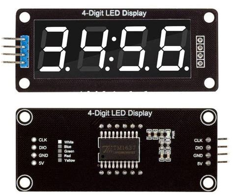 TM Bit Digital LED Segment Clock Tube Display For Arduino White Price From Jumia