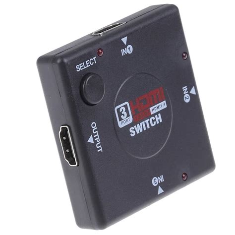 Hdmi 3 Port Switch Auto Switcher Splitter Selector Hub Box Cable Hdtv 216 Yp 7 67 Picclick Au