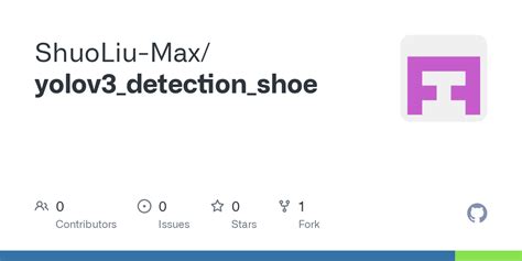 github shuoliu max yolov3 detection shoe