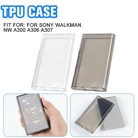 เคส Tpu นิ่ม แบบใส สําหรับ Sony Walkman Nw A300 Series Nw A306 Nw A307