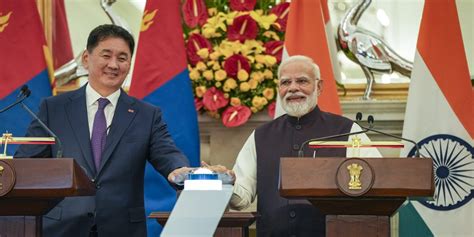 India And Mongolia Discuss Uranium Cooperation Review Progress On