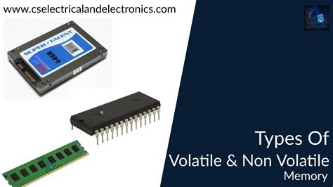 Types Of Volatile And Non Volatile Memory In The Market