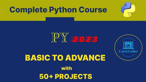 01overview Of Python Course Complete Python Course By Carrycoder Hindi Youtube