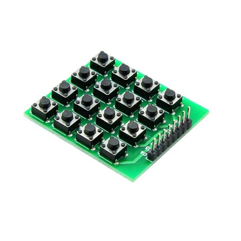 Teclado Matricial 4x4 16 Teclas Com Chave Táctil Para Arduino Pic