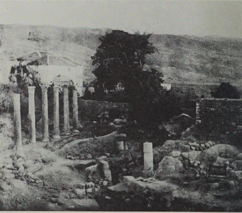 جانب من آثار مدينة جبيل ، أرشيف لبنان Lebanon Archive