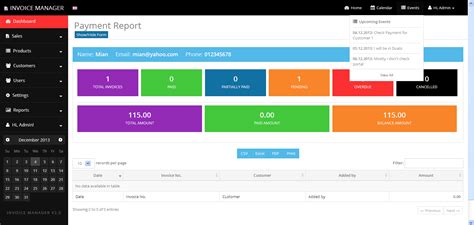 Simple Invoice Manager Invoicing Made Easy By Tecdiary CodeCanyon