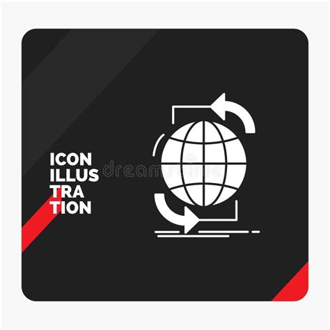 Red And Black Creative Presentation Background For Connectivity Global Internet Network Web