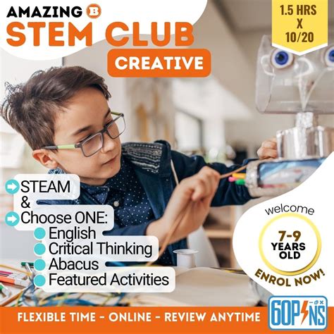 Creative Stem Club 7 9 60pins By Ktt Business Management Consulting