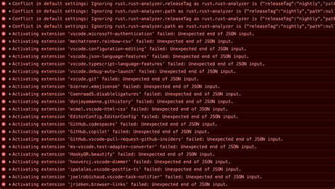 Jsonparse Failing On Workspace Storage · Issue 127715 · Microsoft