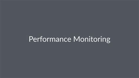 Measuring Performance Ios Apps Ppt