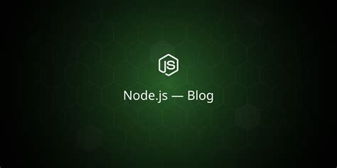 node js — blog