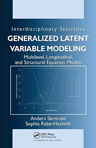 『generalized Latent Variable Modeling Multilevel Longitudinal And Structural Equation Models