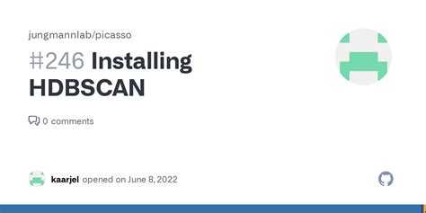 installing hdbscan · issue 246 · jungmannlab picasso · github