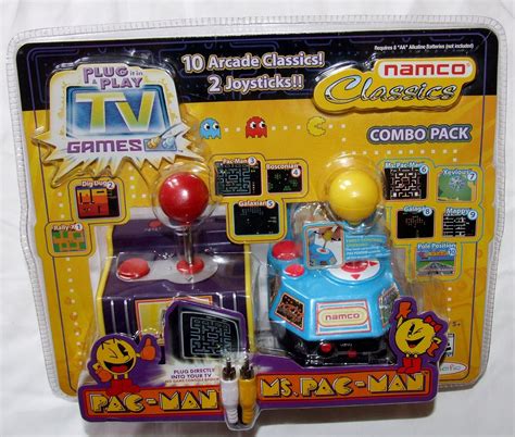 Namco Jakks Plug And Play Tv Games Classics Combo Pack Pac