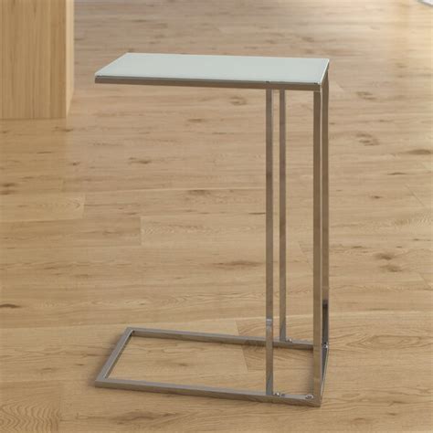 Wade Logan® Gooding Glass C Table End Table And Reviews Wayfair