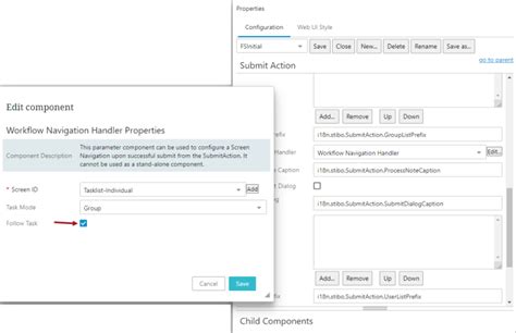 workflow navigation handler