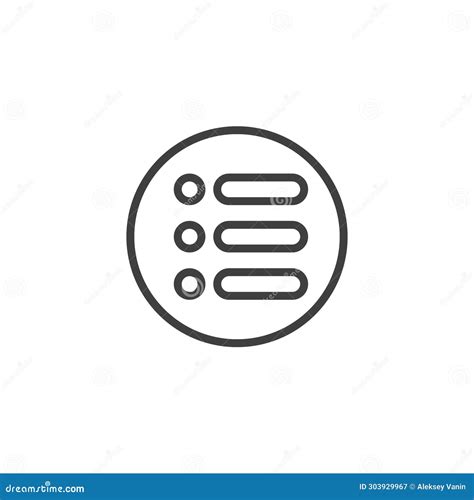 Menu Button Icon Set Symbol Cartoon Vector 310587079