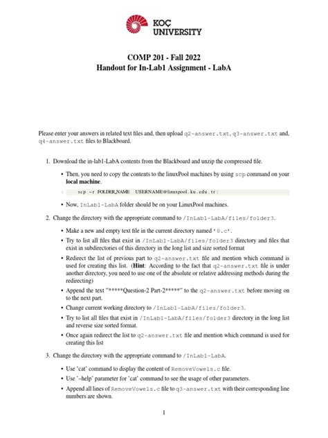 Handout Inlab1 Laba Pdf Directory Computing Computer File