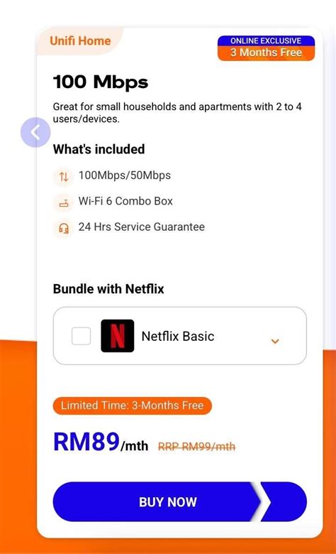My Household Headcount Is One Time To Down Grade My Unifi Mps Is Offered At RM Month