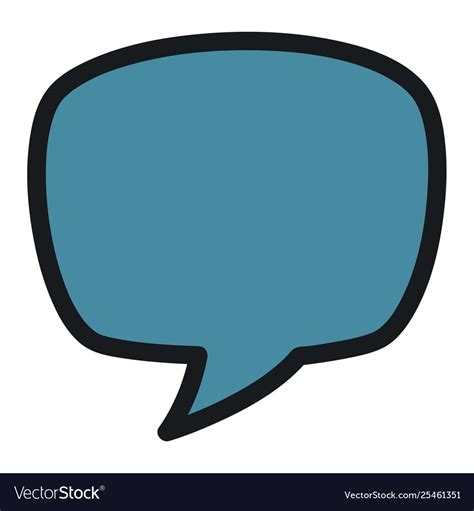 Speech Bubble Message Icon Royalty Free Vector Image Speech Bubble Message Icon Royalty Free Vector Image