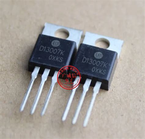 Original E13007 D13007K J13007 TO 220 transistor de conmutación de ...