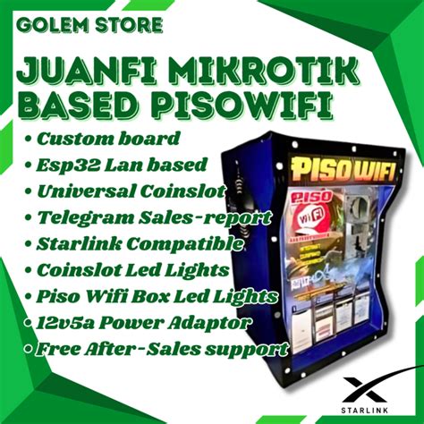 Golemstore Piso Wifi Complete Package Mikrotik Based Juanfi Lazada Ph