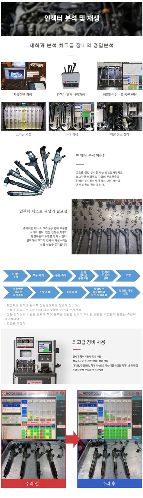 커먼레일 인젝터 테스트 대운모터스에 오신것을 환영합니다