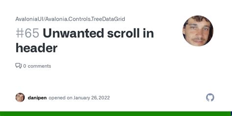 Unwanted Scroll In Header · Issue 65 · Avaloniauiavaloniacontrolstreedatagrid · Github