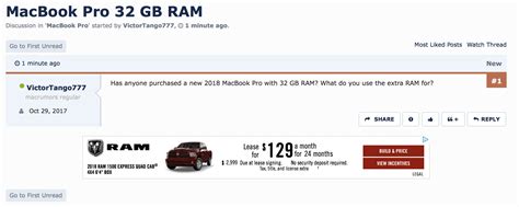 MacBook Pro GB RAM MacRumors Forums